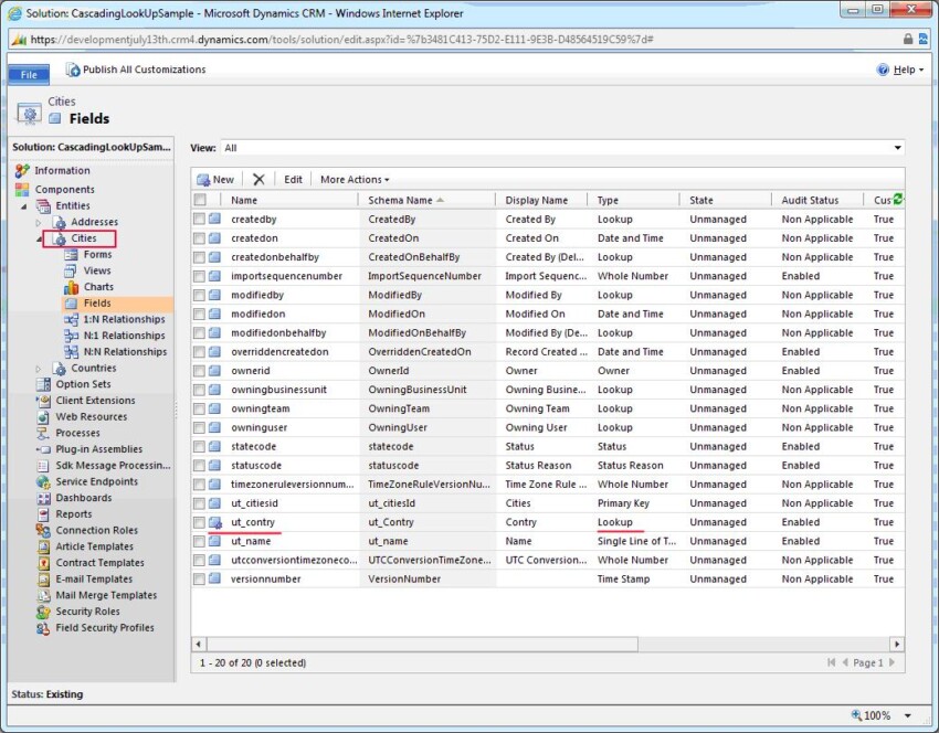 How To Create Cascading Lookup In Ms Dynamics Crm Abto Software