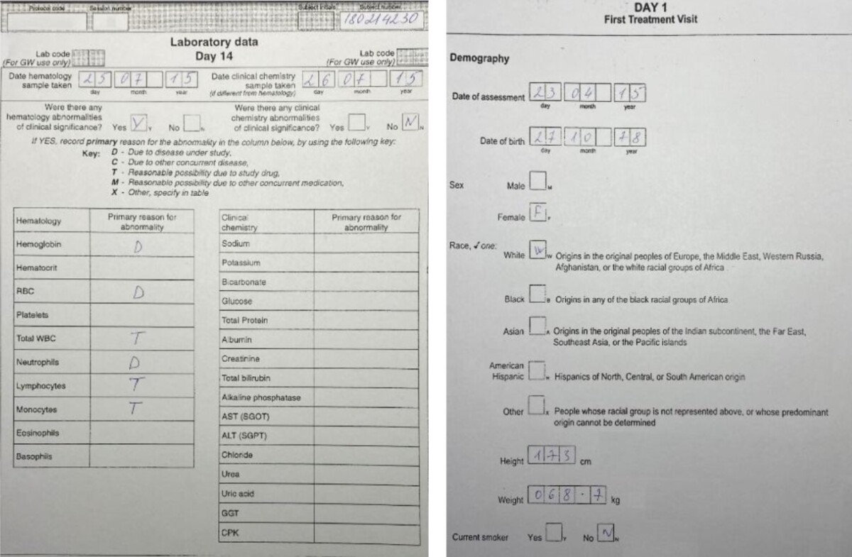 Clinical trials and drug description systems process automation