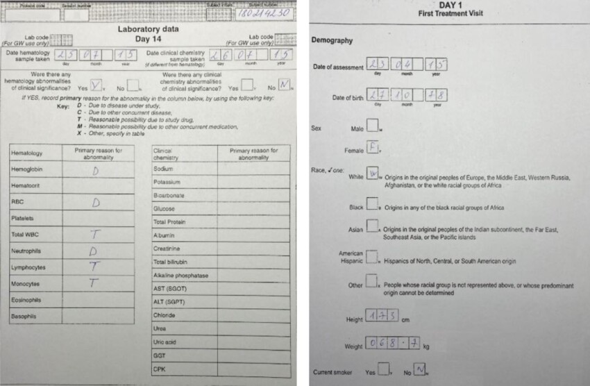 Clinical trials and drug description systems process automation