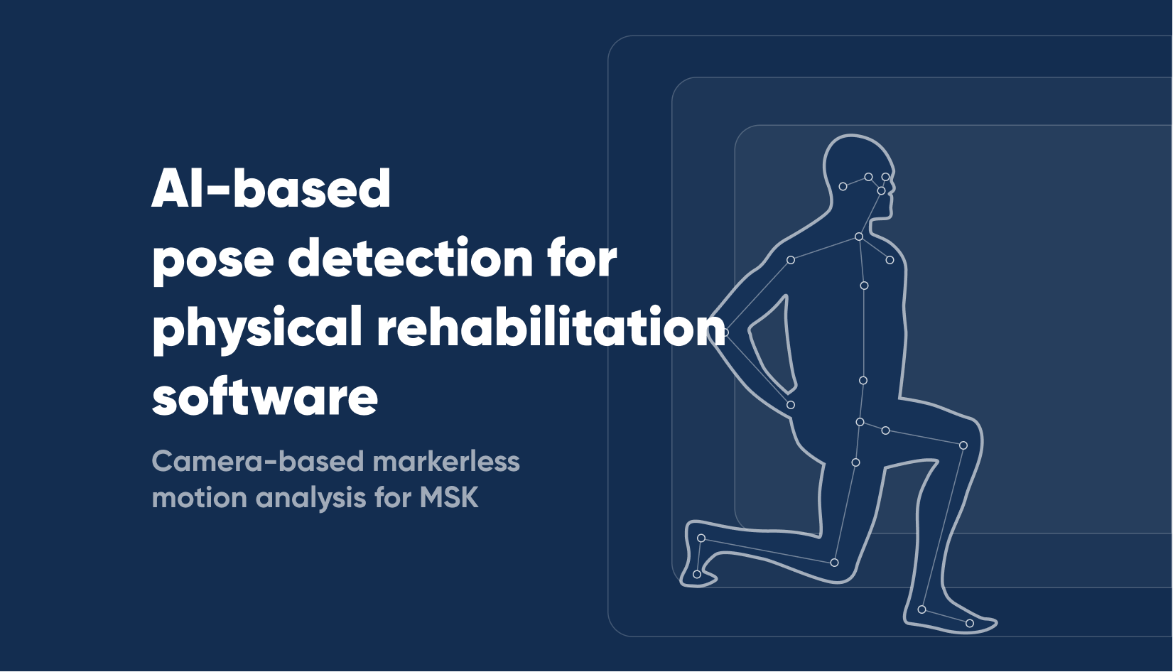 Ai Based Pose Detection For Physical Rehabilitation Software