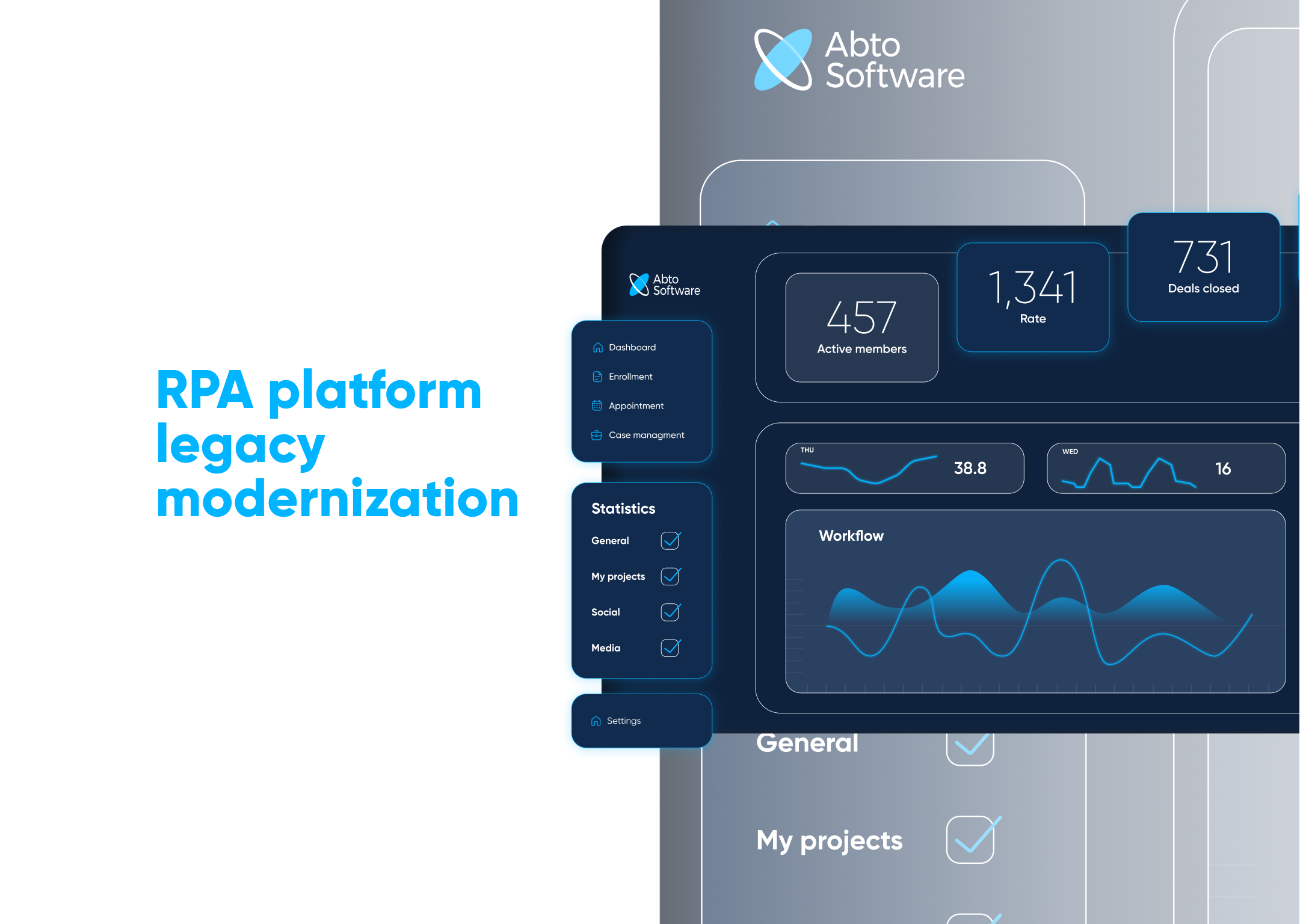 RPA platform legacy modernization - Abto Software