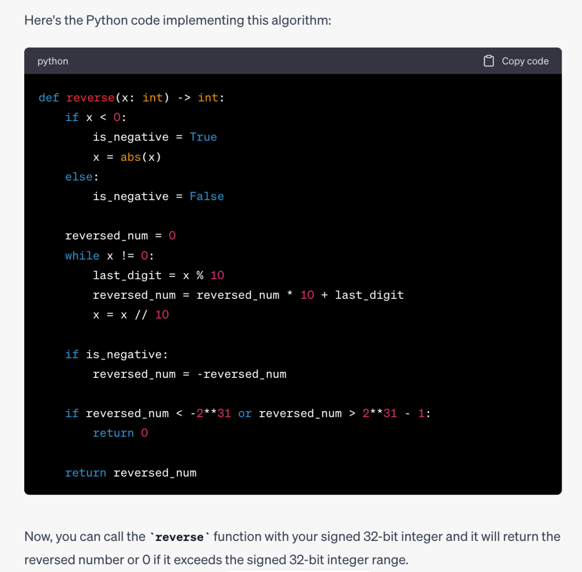 ChatGPT in software development