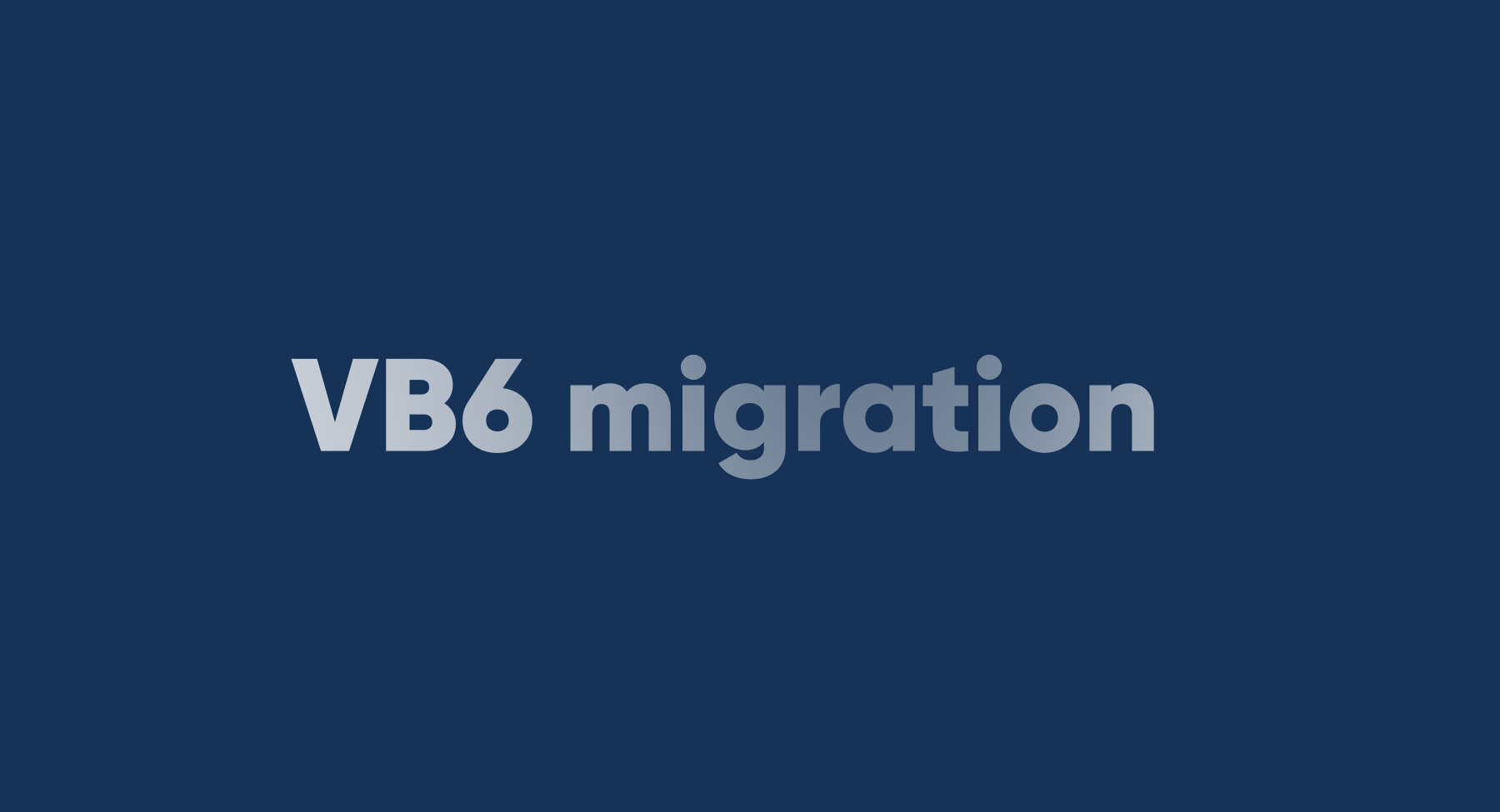 VB6 migration services - Abto Software