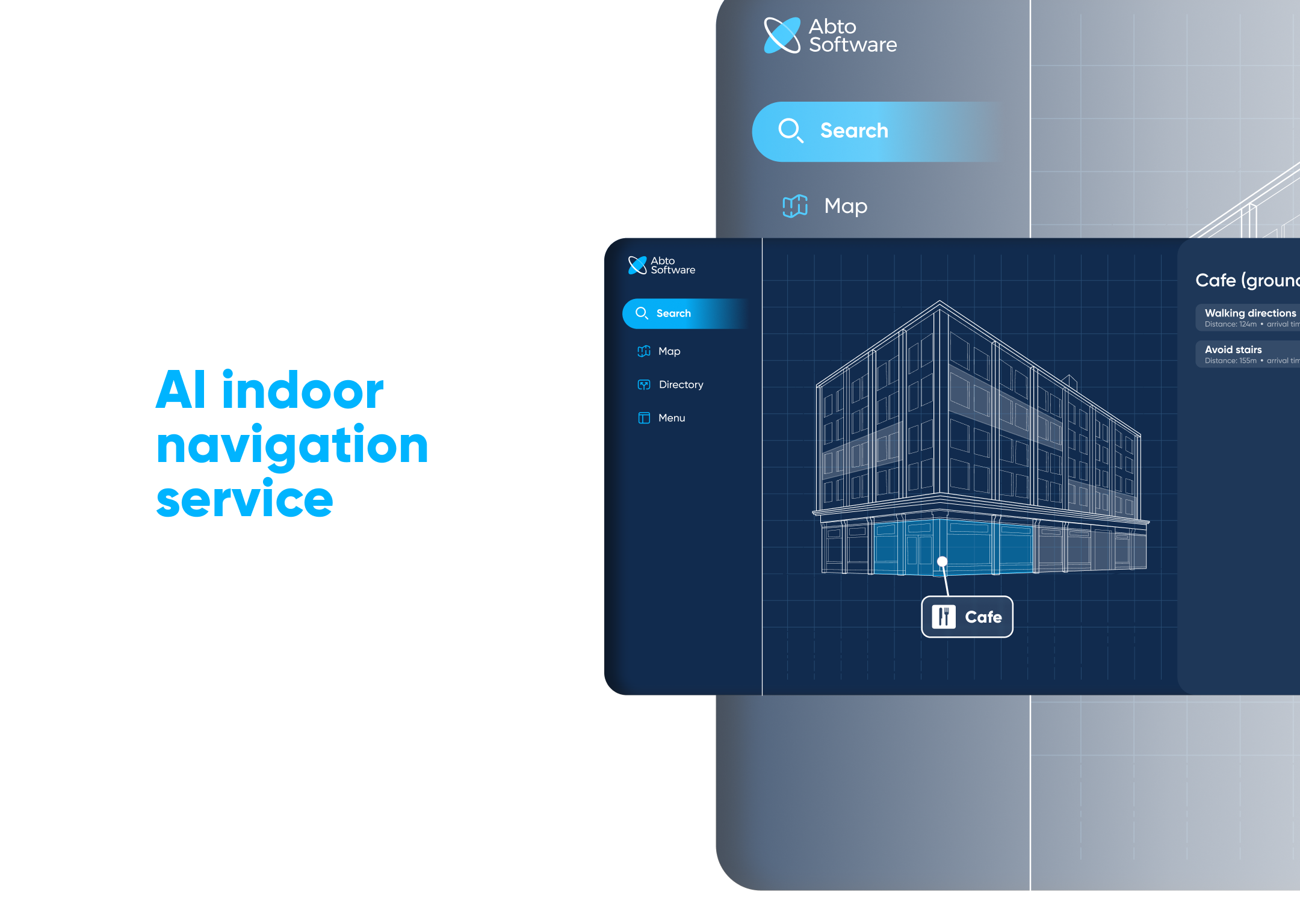 Infrastructure development for AI indoor navigation service