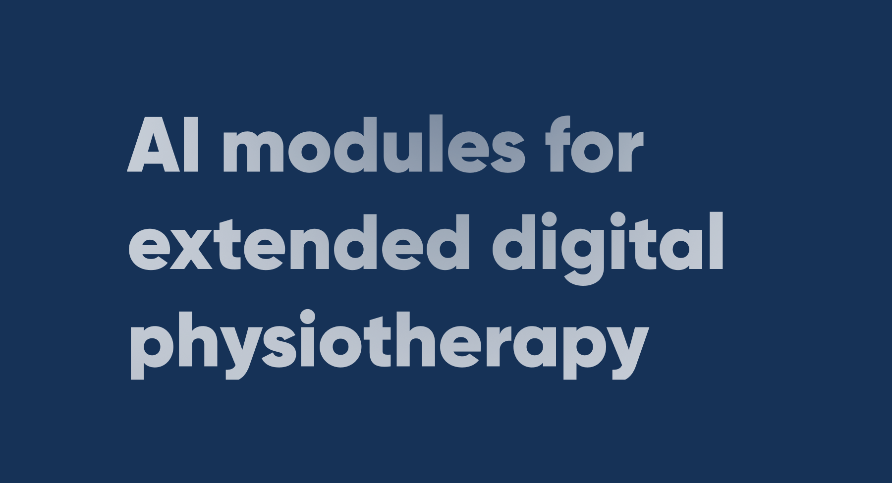 AI modules for extended digital physiotherapy - Abto Software