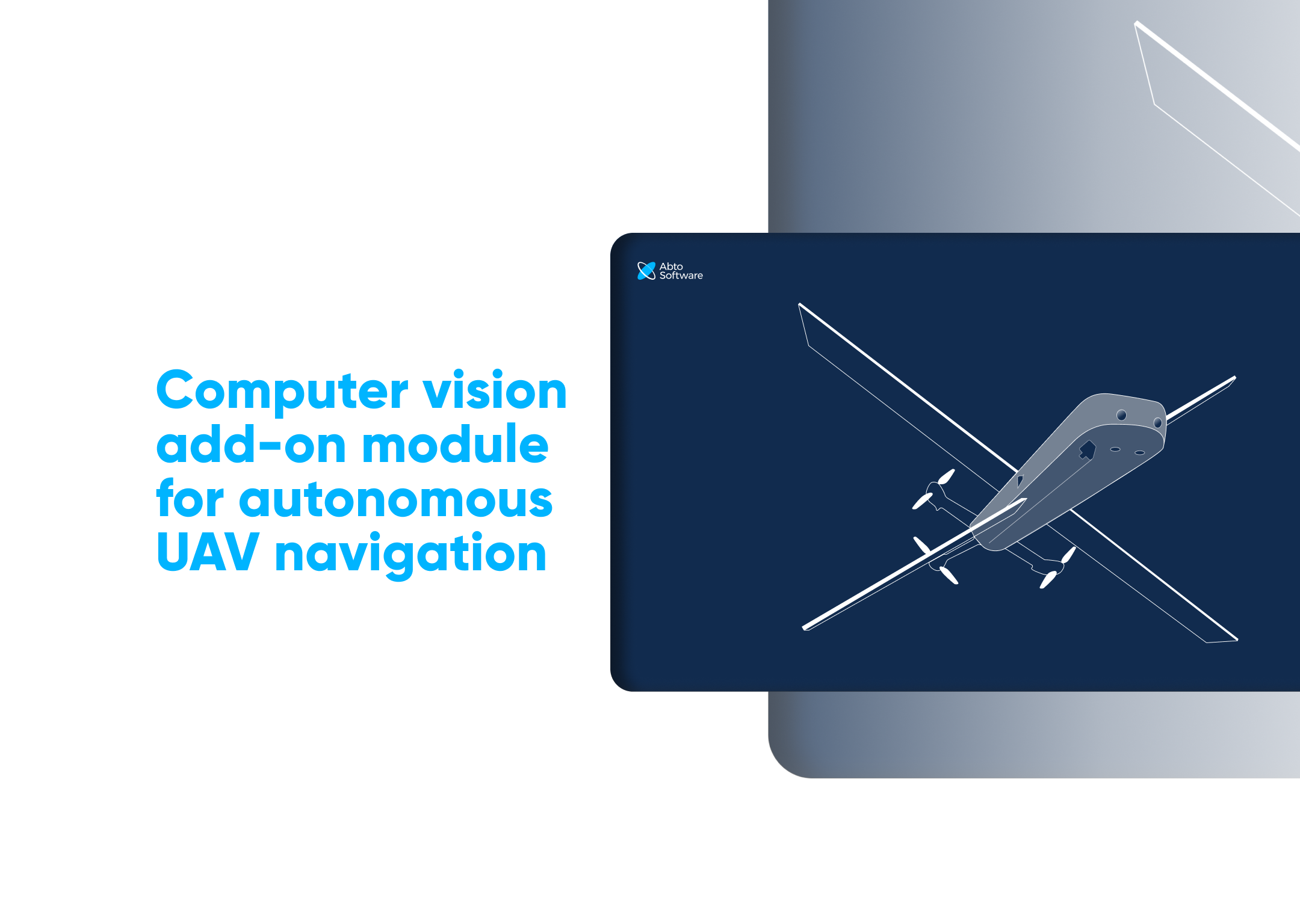 Computer vision add-on module for autonomous UAV navigation - Abto Software