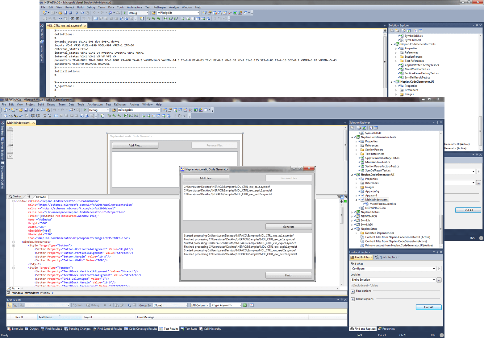 Nep Win ACG conversion C++ to C# - Abto Software