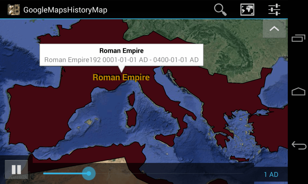 History Map for Android - Abto Software