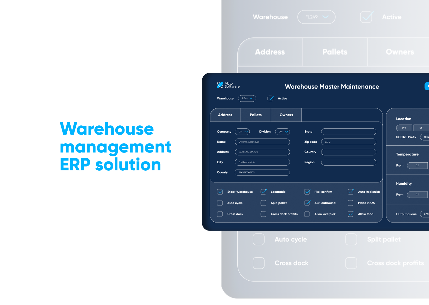 Successfully replaced warehouse management ERP solution